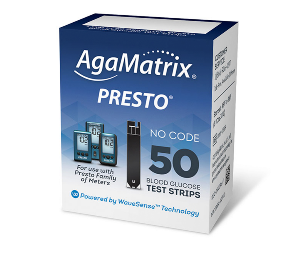 AgaMatrix Presto Test Strips | MyEHCS